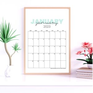 2023 Pink Calendar Printables - Free PDFs To Get Organized