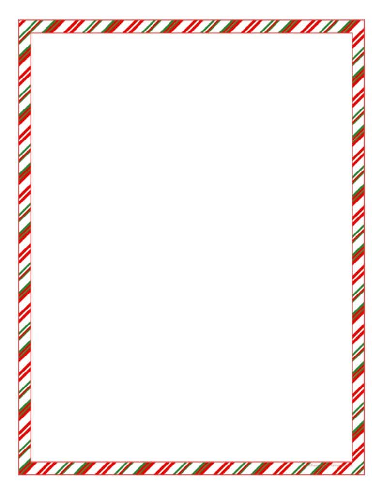 Christmas Stationary Free Downloads