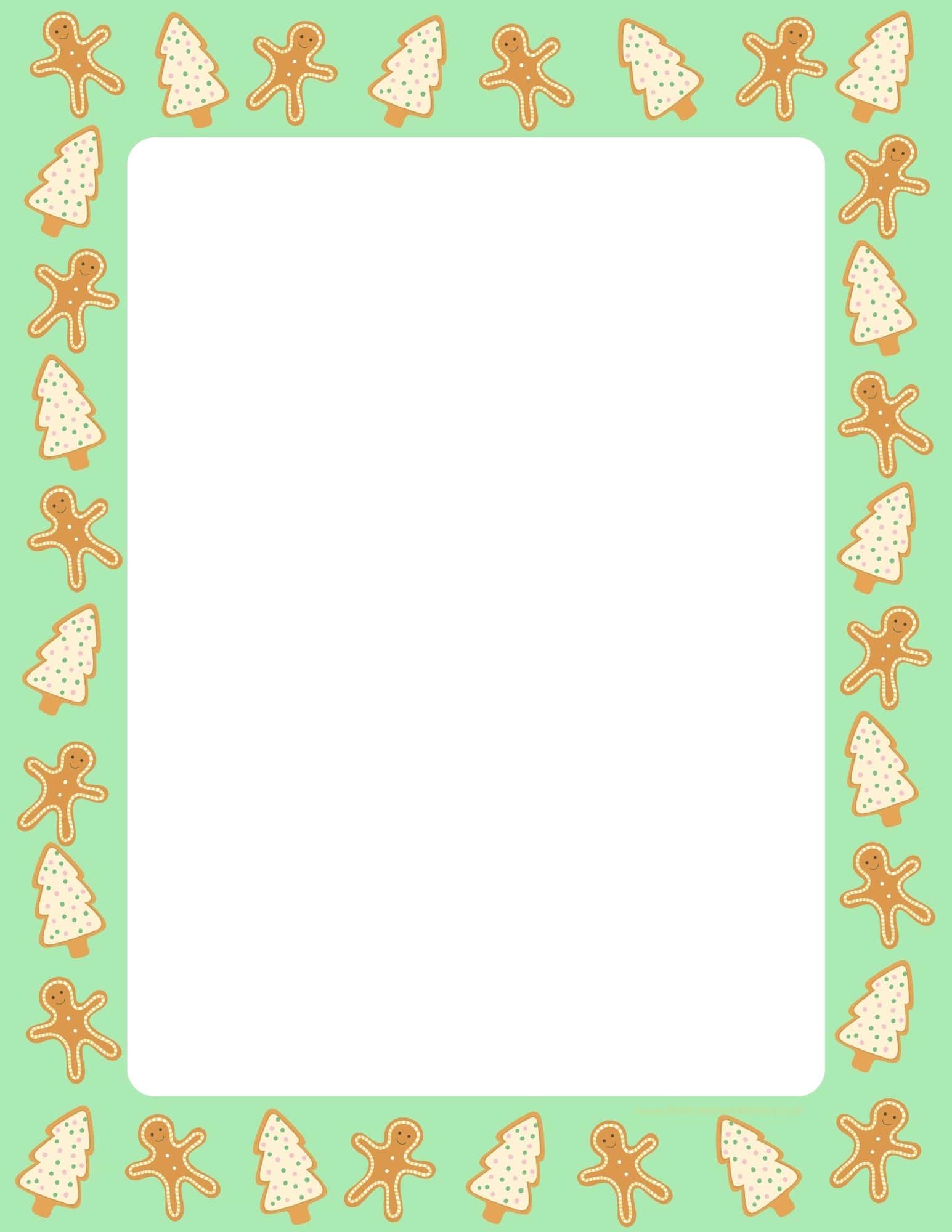30+ Free Printable Christmas Border Printable Templates - The ...