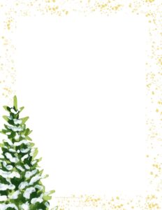 30+ Free Printable Christmas Border Printable Templates - The ...