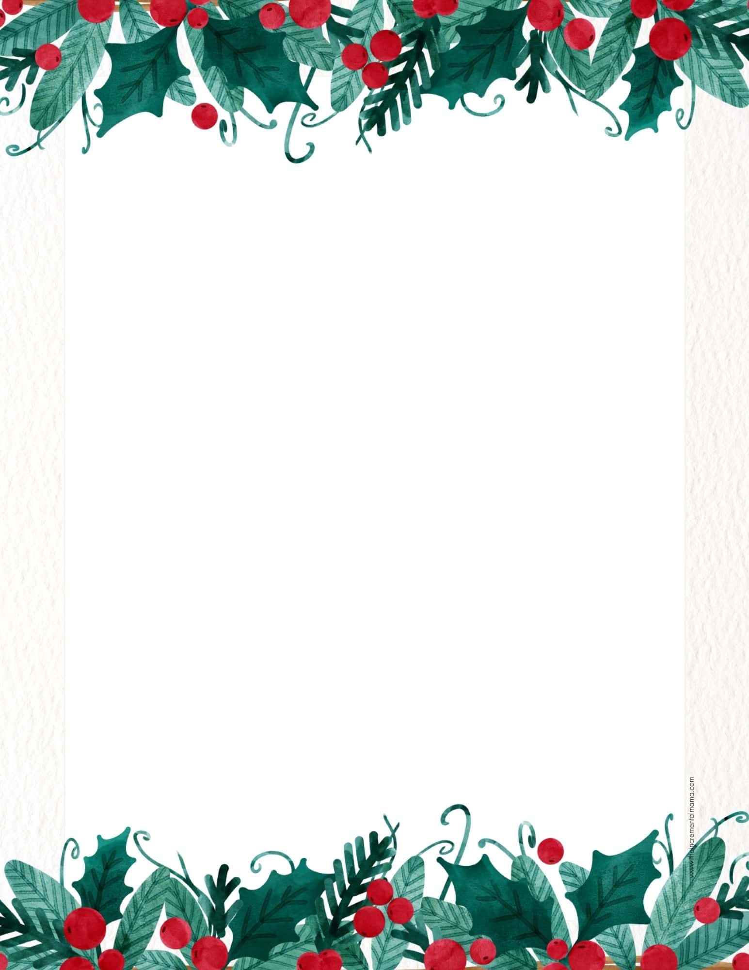 30+ Free Printable Christmas Border Printable Templates - The ...