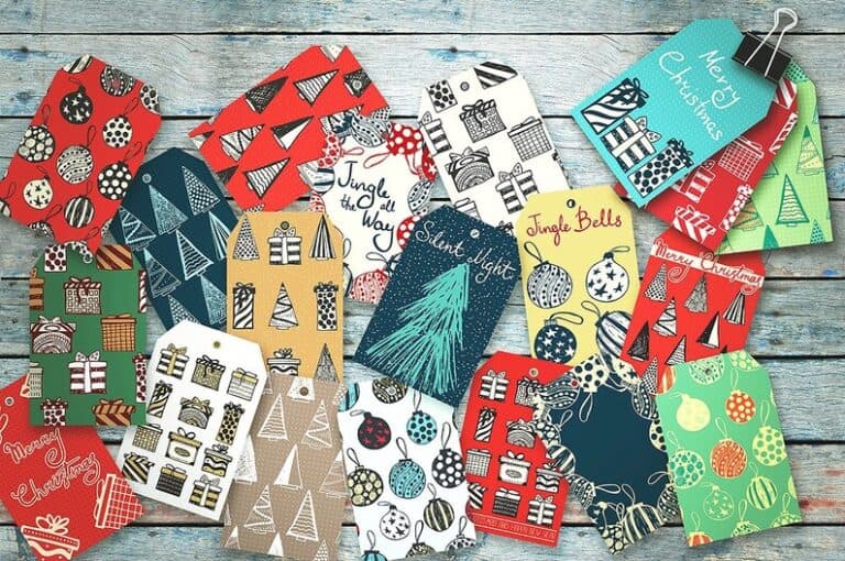 200+ Free Printable Christmas Tags - The Incremental Mama