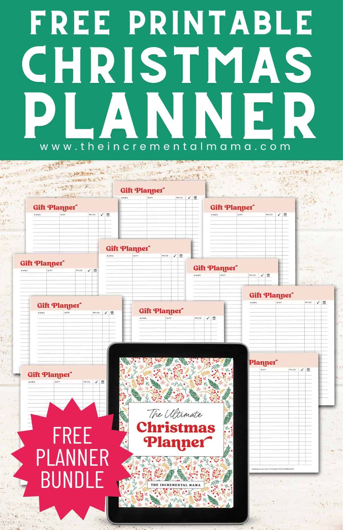 Free Christmas Planner Printable for the Best Holiday Ever - The ...