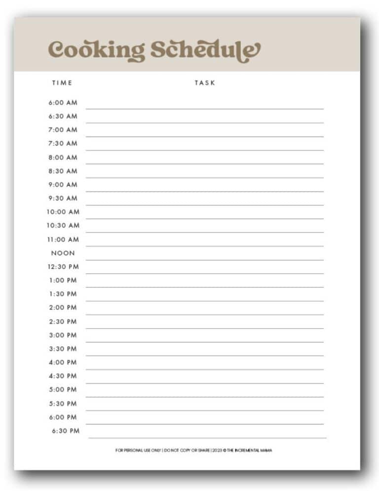 The Best Free Printable Thanksgiving Planner (8 pages) - The ...