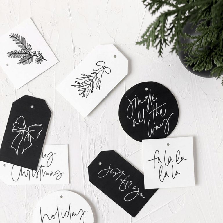200+ Free Printable Christmas Tags - The Incremental Mama