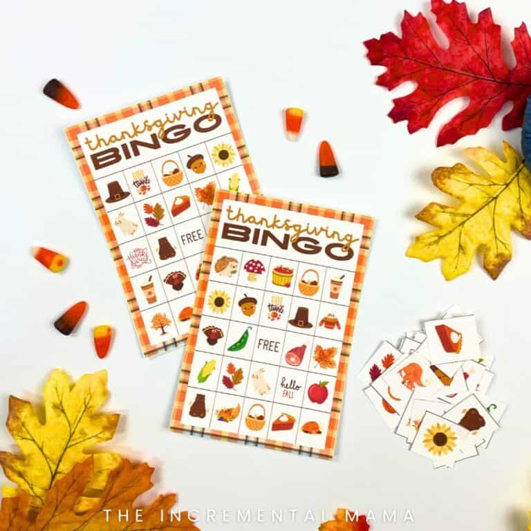 Free Printable Thanksgiving Bingo Game (24 Different Cards) - The ...