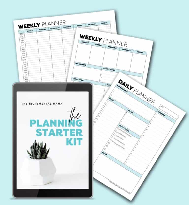 Free Daily & Weekly Planning Printable PDFs to Organize Life - The ...