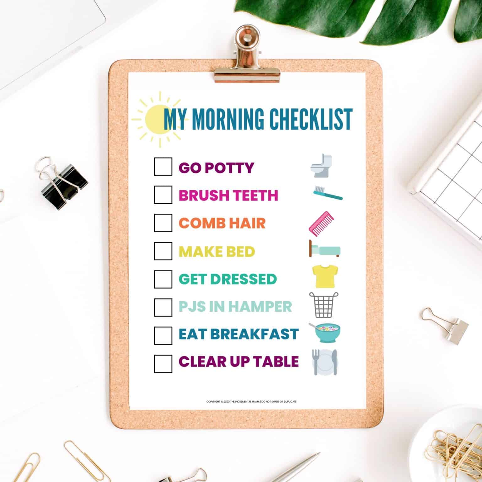 6 Secrets to a Calm Morning Routine With Kids - The Incremental Mama