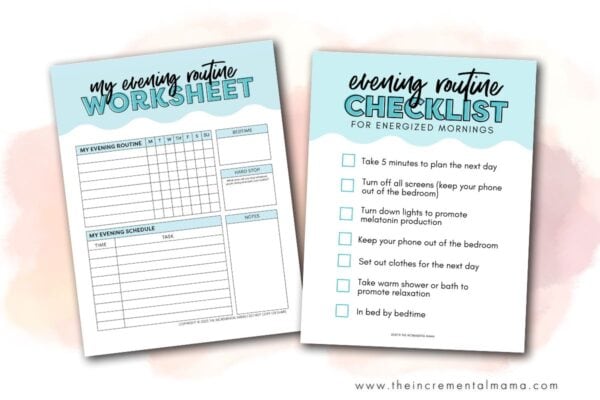 Build a Healthy Adult Bedtime Routine + Free Worksheet - The ...