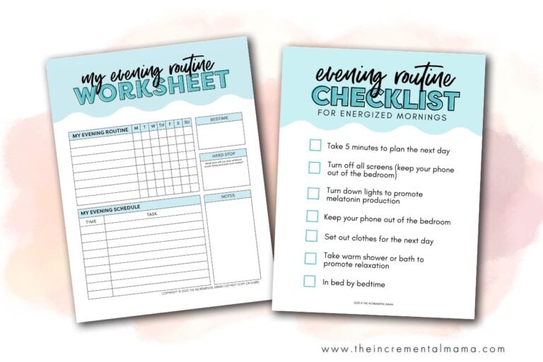 Build a Healthy Adult Bedtime Routine + Free Worksheet - The ...
