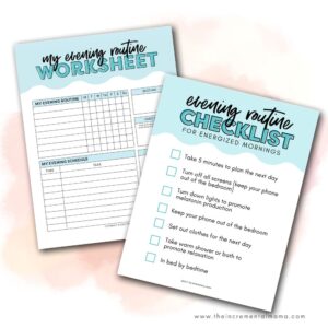 Build a Healthy Adult Bedtime Routine + Free Worksheet - The ...