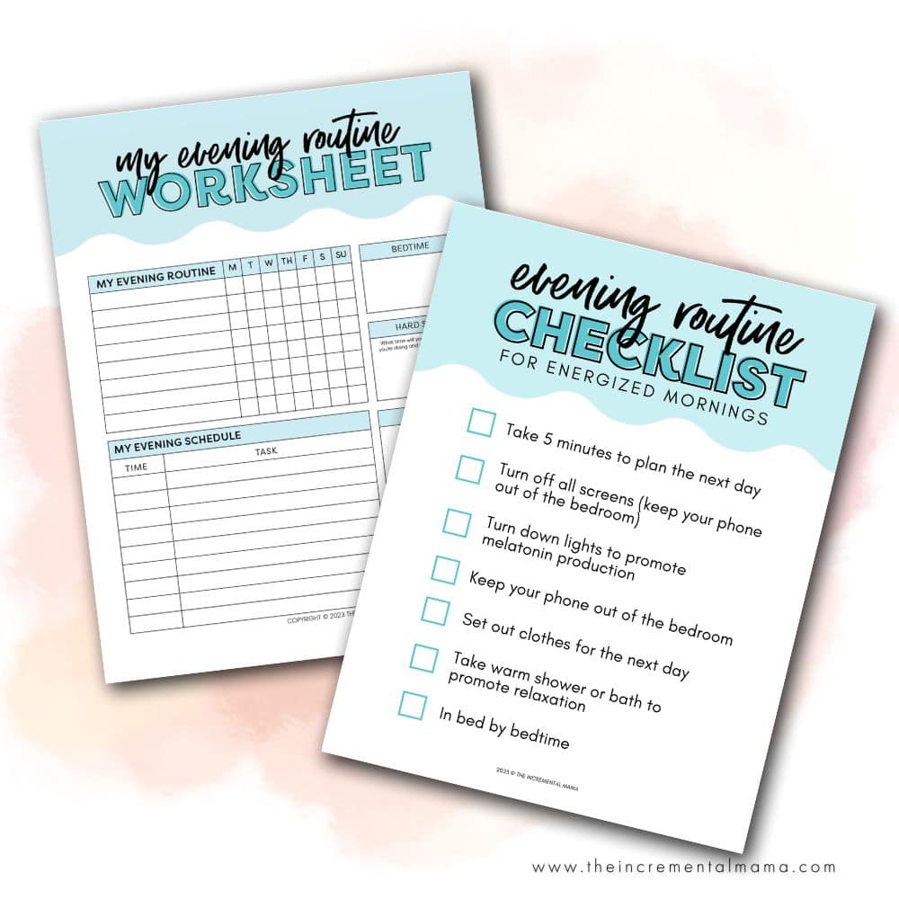 Build a Healthy Adult Bedtime Routine + Free Worksheet - The ...