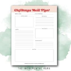 Free Christmas Planner Printable for the Best Holiday Ever - The Incremental Mama