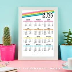 Calendar Printables Archives - The Incremental Mama