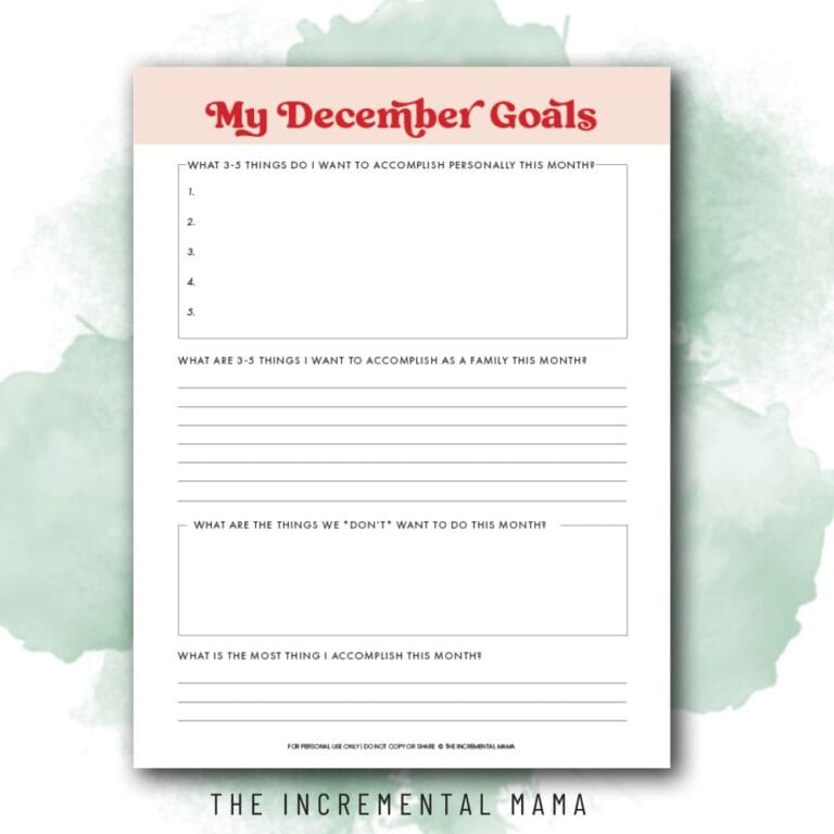 Free Christmas Planner Printable for the Best Holiday Ever - The ...