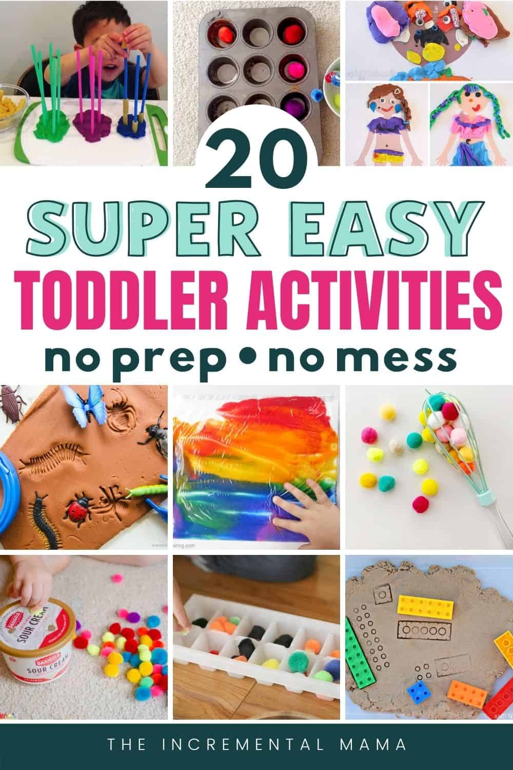20+ Super Easy Activities for 2 Year-Olds - The Incremental Mama
