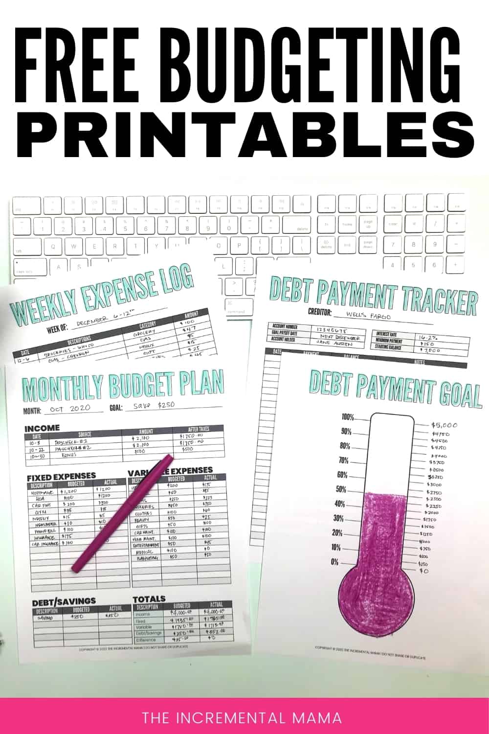 Free Blank Budget Worksheet Printables to Take Charge of Your Finances
