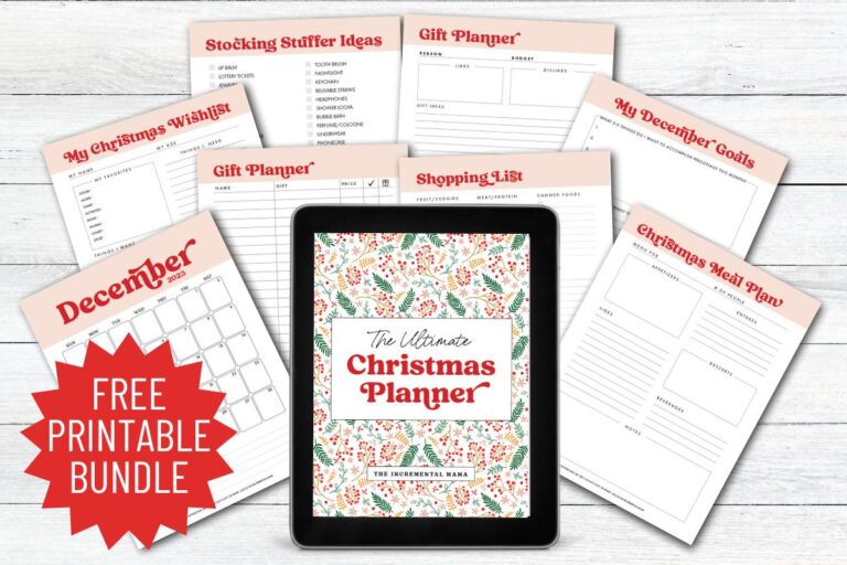 Free Christmas Planner Printable for the Best Holiday Ever - The ...