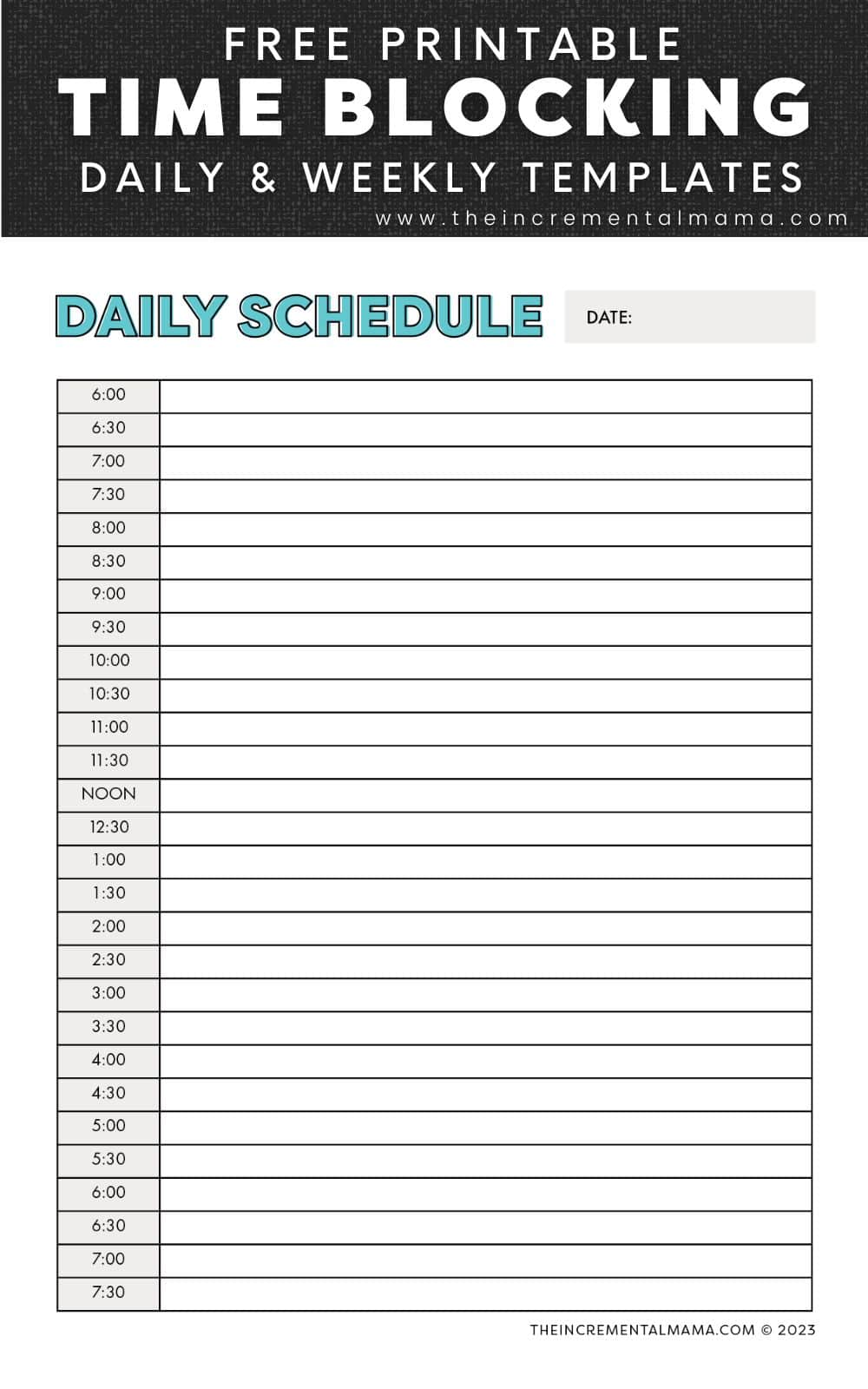 8 Free Time Blocking Planners to Crush Your To-Do List