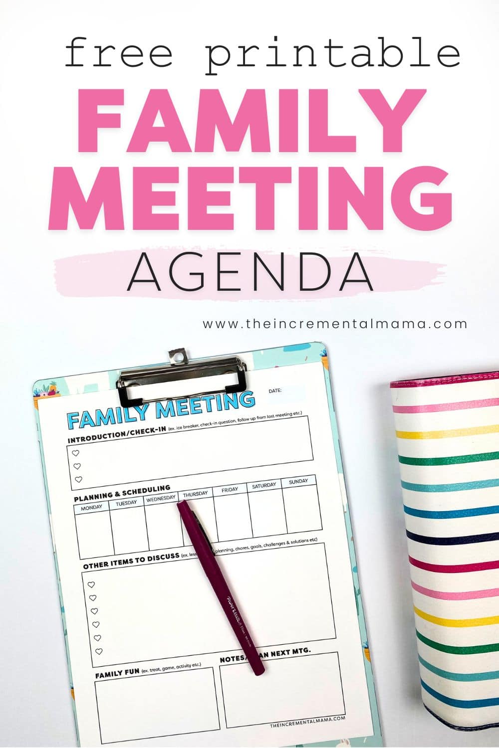 The Guide to Successful Family Meetings + Free Agenda PDF - The ...