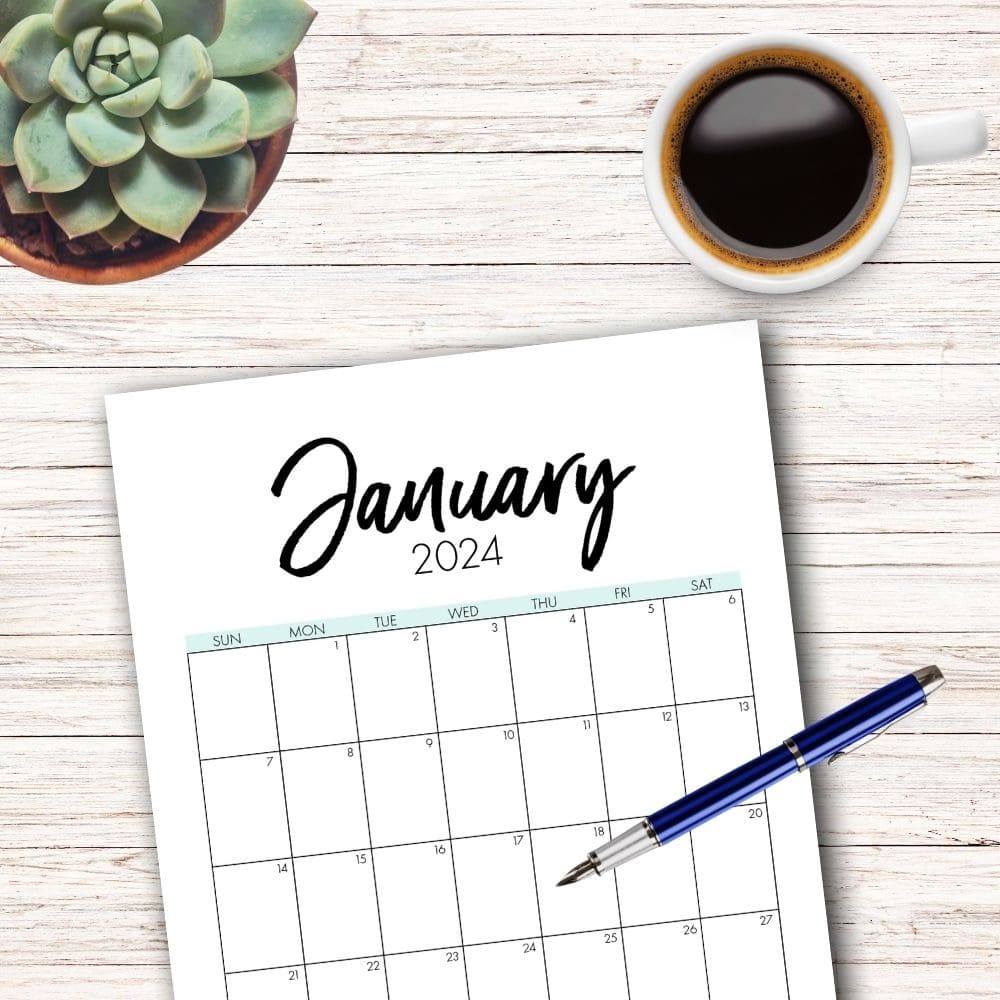 Calendar Printables Archives - The Incremental Mama