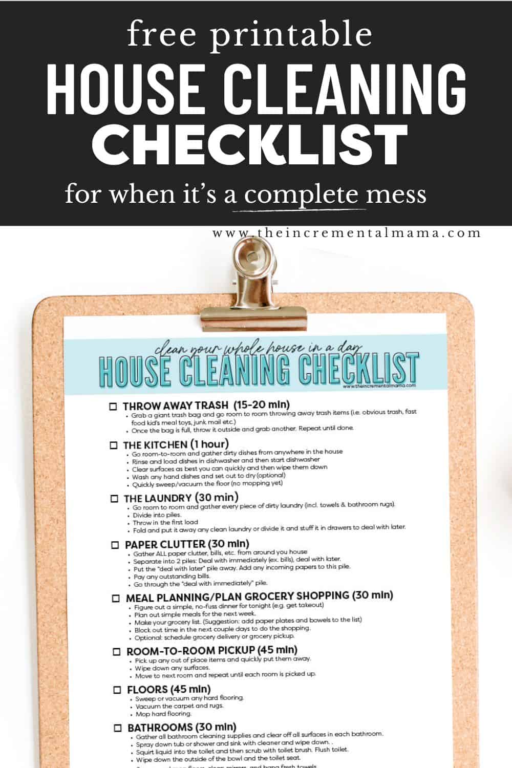 How to Quickly Clean Your House When it’s a Disgusting Mess