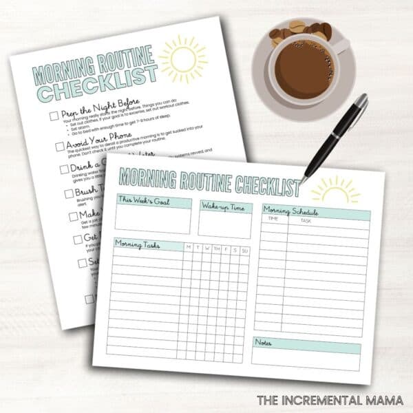 The Morning Routine Checklist to Start Your Day with Energy & Focus