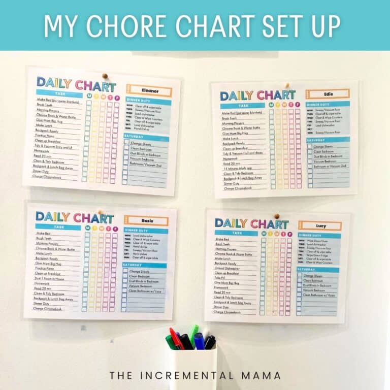 The Best Printable Chore Chart for Kids (Free Download) - The ...