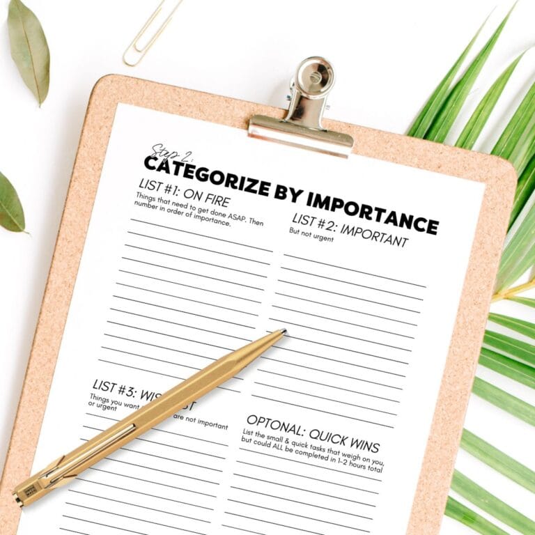 How to Prioritize When You’re Overwhelmed with Everything - The ...