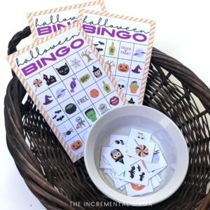 20 Free Printable Halloween Bingo Cards for Kids - The Incremental Mama