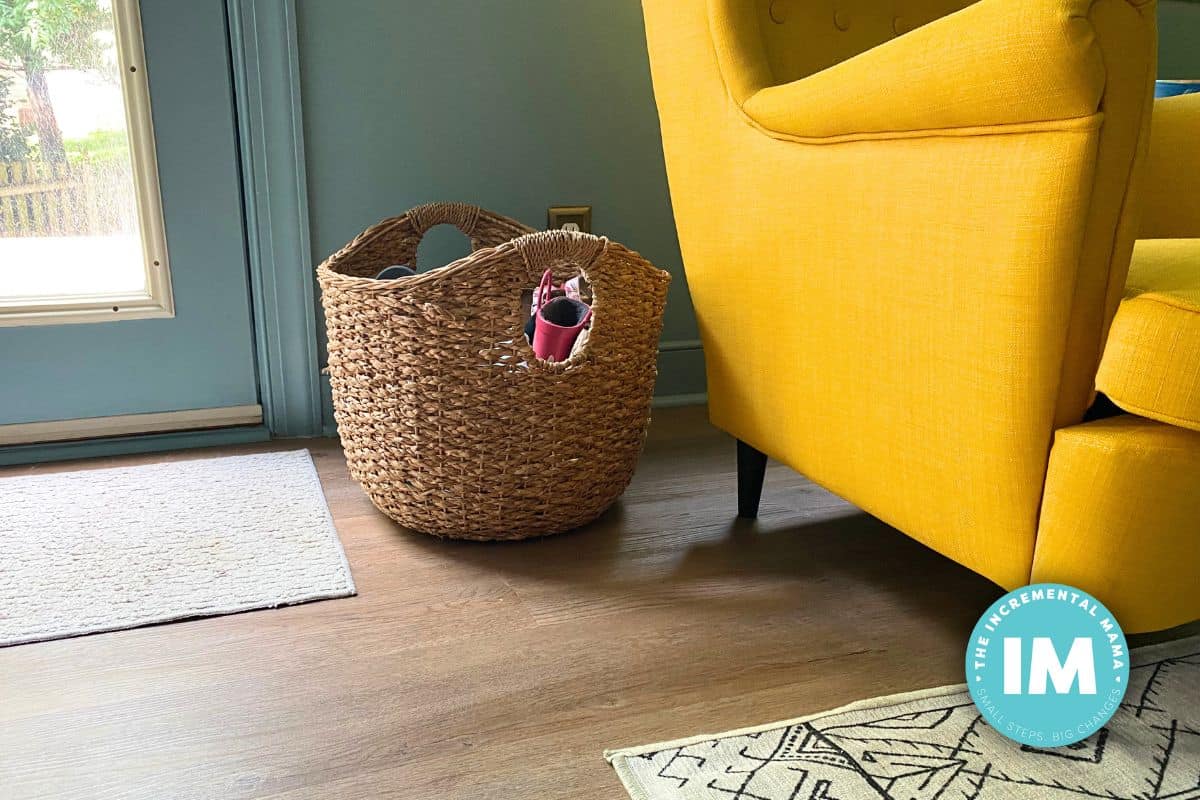 How to Use Bins to Control Clutter Hot Spots in Your Home - The ...