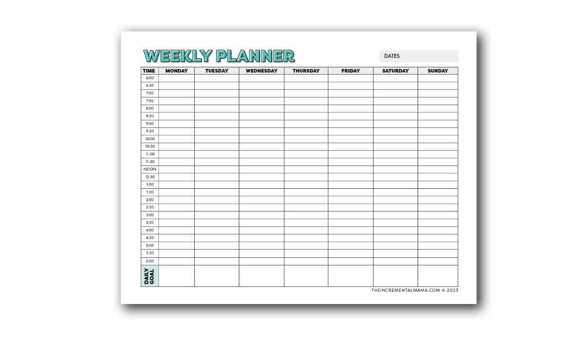 8 Free Time Blocking Planners To Crush Your To Do List