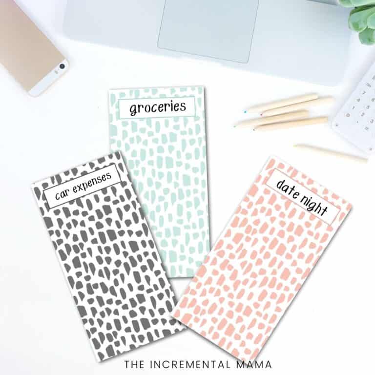 Over 25 Free Printable Cash Envelope Templates - The Incremental Mama